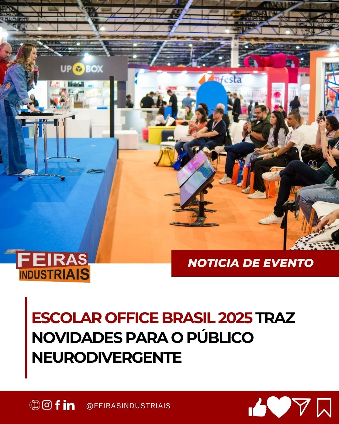 Escolar Office Brasil 2025 traz novidades para o público neurodivergente